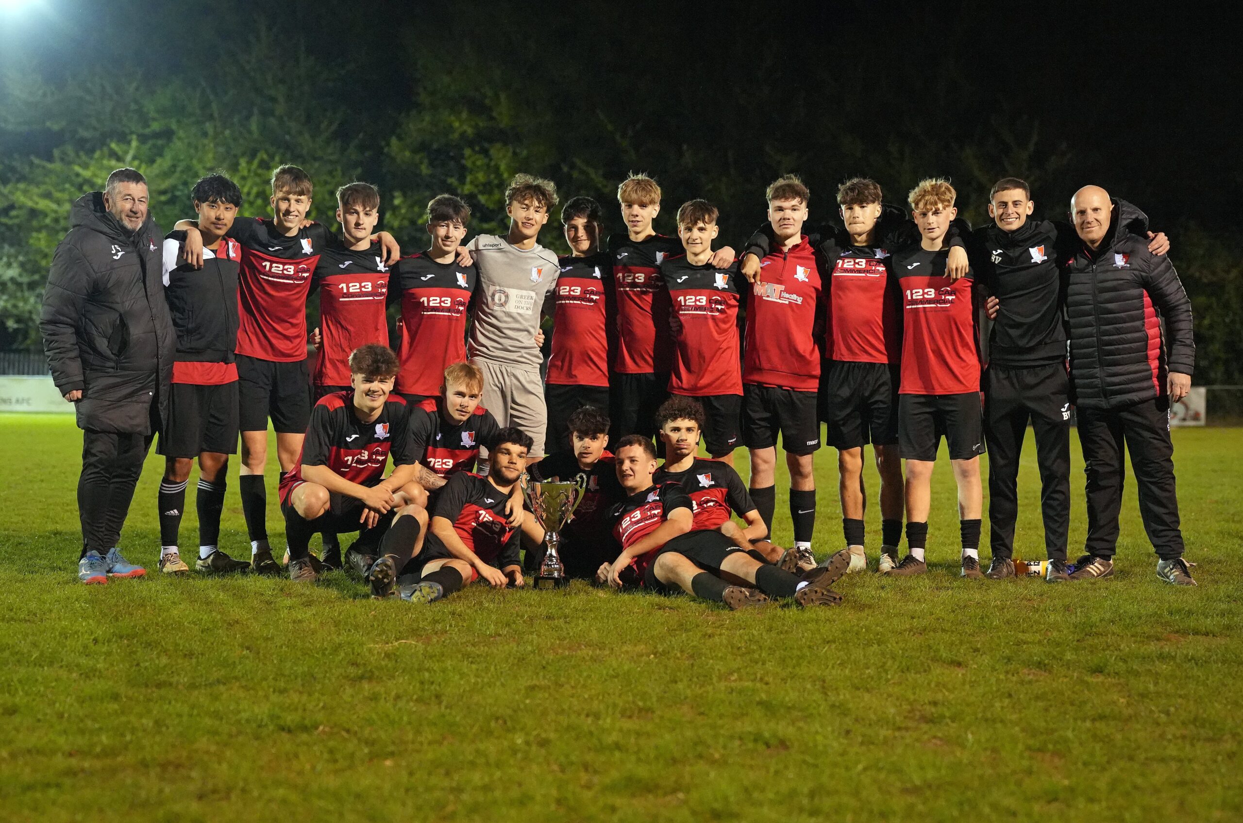 Longlevens U18s presented with league title following win over ...